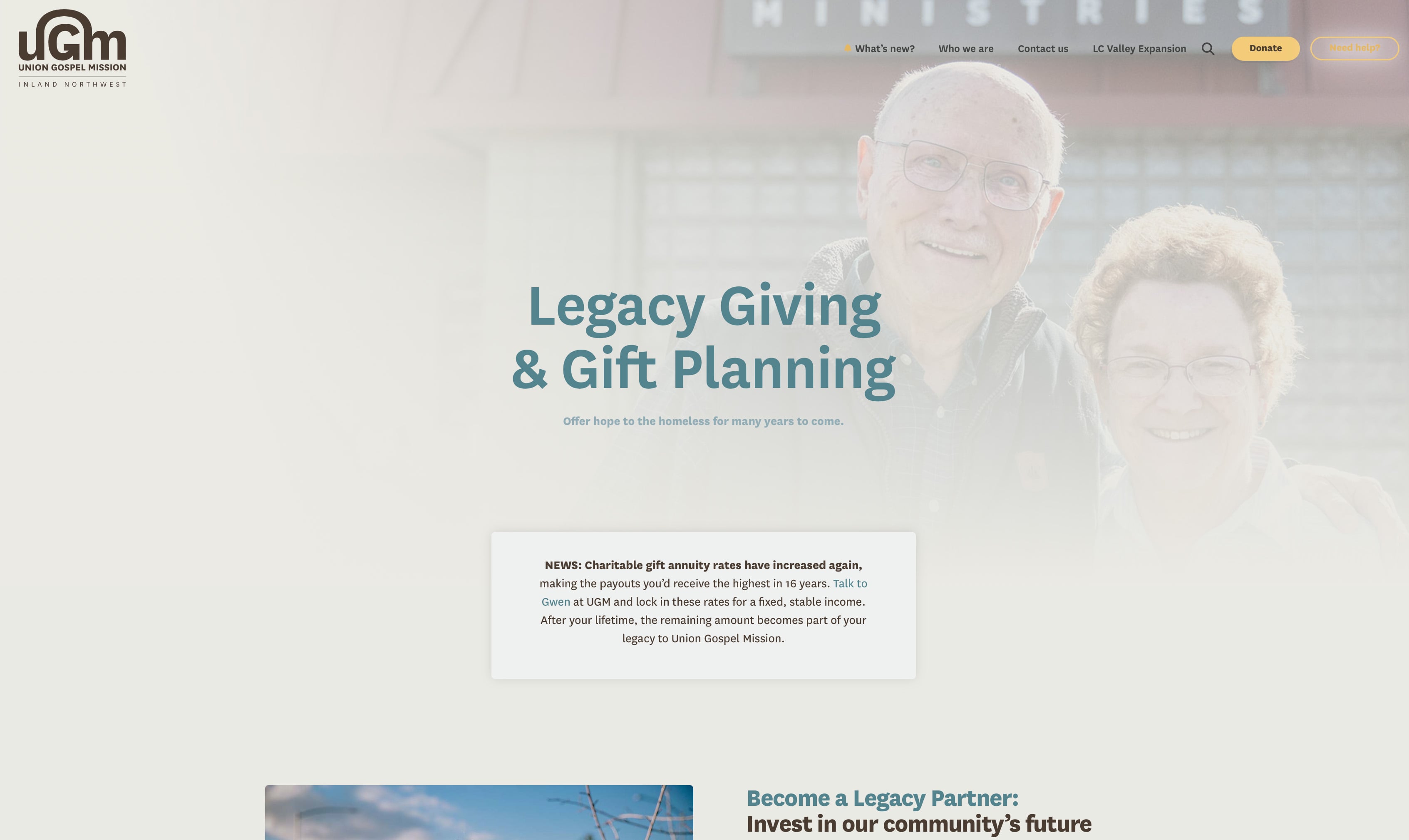 Legacy Planning | UGM